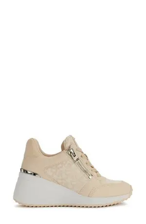 Dkny Kalina Wedge Sneakers - Hemp