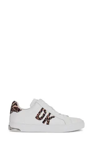 Dkny Abeni Lace-up Sneakers - White/ Natural