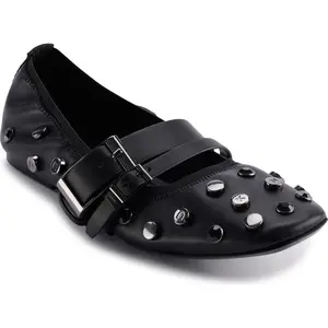 Dkny Davey Studded Ballet Flat - Black
