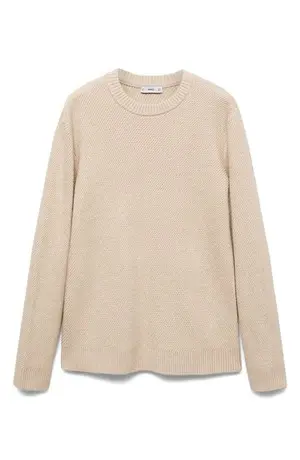 Mango Regular Fit Crewneck Sweater