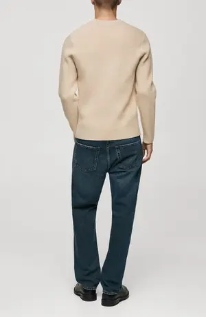 Mango Regular Fit Crewneck Sweater