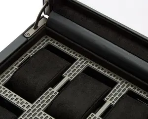 Wolf Axis 10 Piece Watch Box - Powder Coat