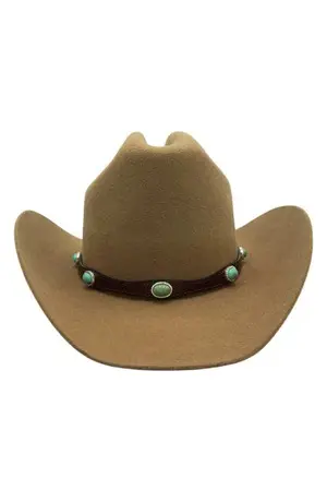MODERN MONARCHIE Western Hat - Camel