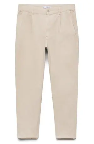 Mango Tapered Jeans - Ecru