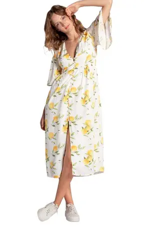 BELLE & BLOOM Love Button-up Midi Dress