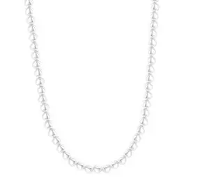 DONATELLO GIAN Sterling Bead Ball Chain Necklace - Silver