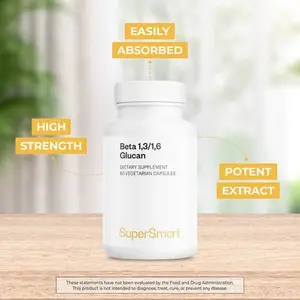 SUPERSMART Beta Glucan Supplement 250mg