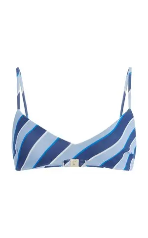 ZULU & ZEPHYR Bralette Bikini Top - Stripe