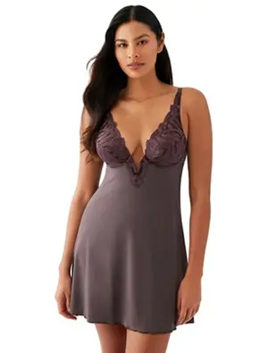 Wacoal After Dark Chemise - Raisin