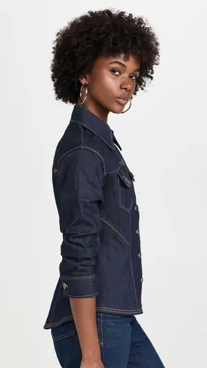 Cinq À Sept Denim Canyon Jacket - Indigo