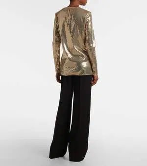 Dolce & Gabbana Sequined Top