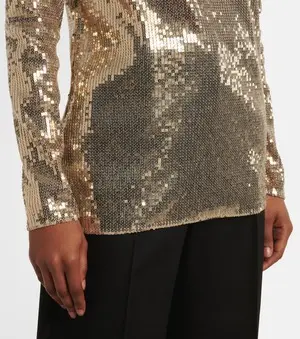 Dolce & Gabbana Sequined Top