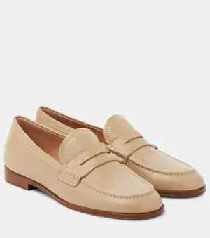 Women's Beige Loafers Flats