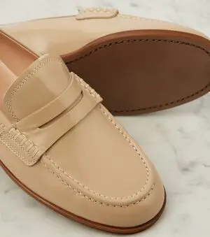GIANVITO ROSSI Georgie Loafers - Beige
