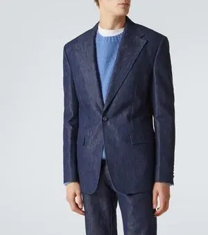 Gabriela Hearst Cotton And Linen Blazer