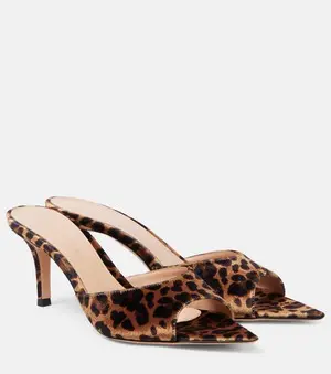 Gianvito Rossi Printed Mules Clogs For Women