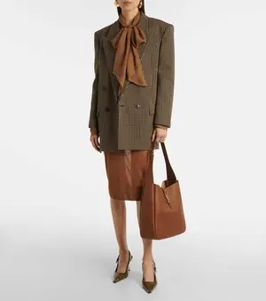 Saint Laurent Le 5 À 7 Supple Large Shoulder Bag - Brown