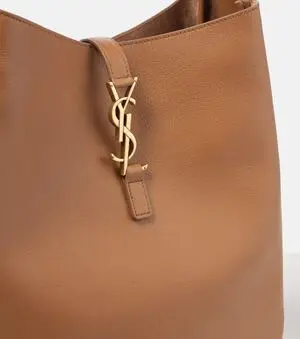 Saint Laurent Le 5 À 7 Supple Large Shoulder Bag - Brown