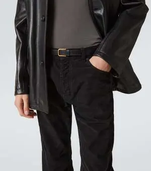 Saint Laurent Leather Belt