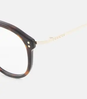 Gucci Aviator Glasses - Gold