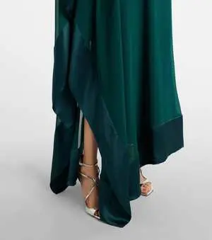 TALLER MARMO Betsy Spirito One-shoulder Maxi Dress - Black