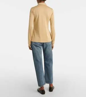 THE ROW Ikara Silk Top