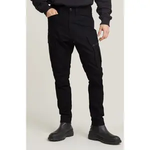 G-star Raw Zip Pocket 3d Skinny Cargo Pants - Dark Black
