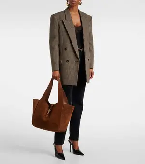 Saint Laurent Le 5 À 7 Tote Bag - Brown