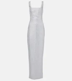 RASARIO Crystal-embellished Gown