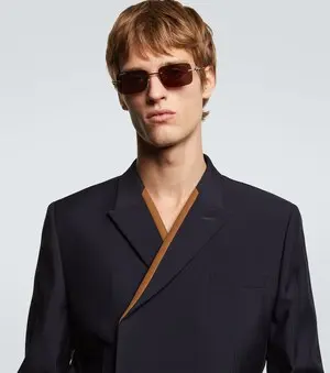 Gucci Horsebit Rectangle Sunglasses