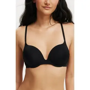Cotton:on Ultimate Comfort Push Up2 T-shirt Bra - Black