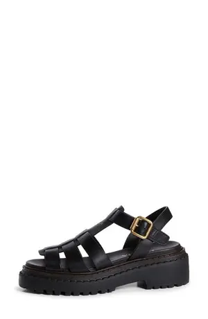 Prada Platform Cage Sandal - Nero