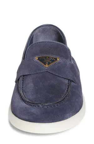 Prada Saint Tropez Loafer - Bleu