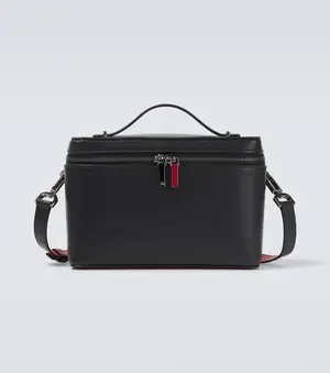 CHRISTIAN LOUBOUTIN Kypipouch Leather Cross Body Bag - Black