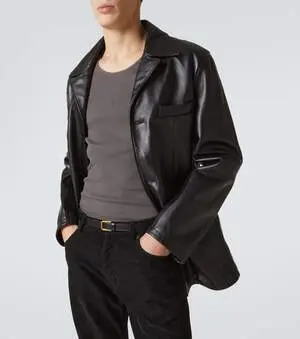 Saint Laurent Leather Belt