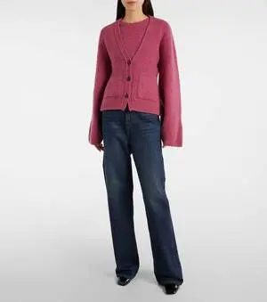 Khaite Scarlet Cashmere Cardigan