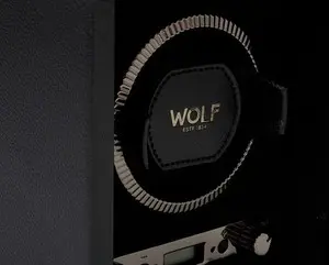 Wolf British Racing Single Watch Winder - Black