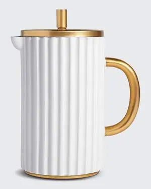 L'Objet Ionic French Press - White