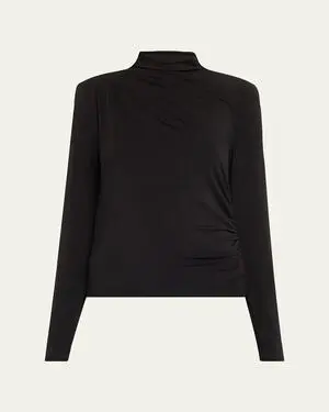 Veronica Beard Mylie Gathered Top