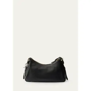 Prada Aimee Leather Shoulder Bag - Bianco