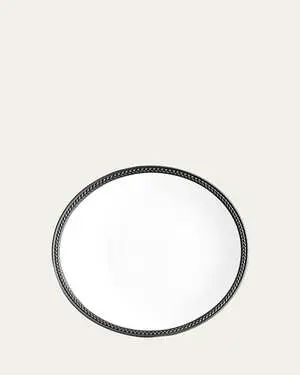L'Objet Soie Salad Plate - Black