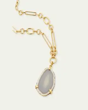 BEN-AMUN 24k Plated Chain Link Necklace