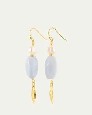 BEN-AMUN Fish Wire Earrings