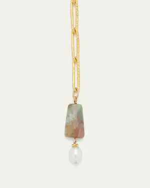 BEN-AMUN 24k Yellow Electroplated Necklace