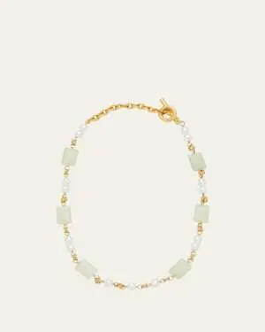 BEN-AMUN 24k Yellow Electroplated Chain Necklace - Gold