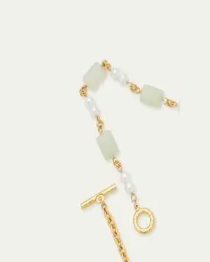 BEN-AMUN 24k Yellow Electroplated Chain Necklace