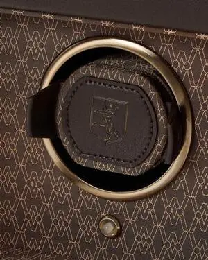 Wolf Earth Single Watch Winder - Coffee