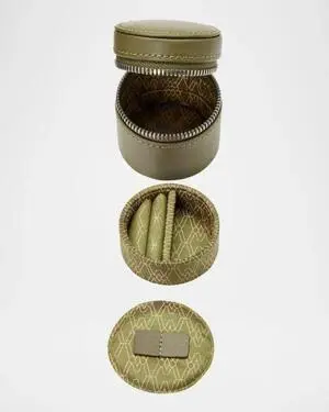 Wolf Earth 5-piece Watch Box With Storage - Olive