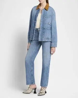 Bottega Veneta Vintage Indigo Denim Jacket - Azure