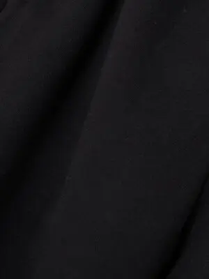 SKIMS Cotton-blend Jersey Straight-leg Track Pants - Black